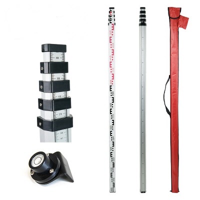 Telescopic Leveling Staff, Mira telescopica, Stadia telescopica,Mira ...