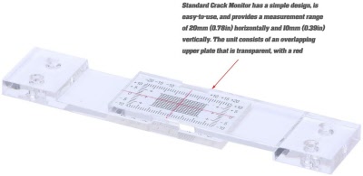 Crack Width Gauge,Crack Monitor,Crack Width Instrument,Digital Hammer ...