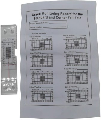 Crack Width Gauge,Crack Monitor,Crack Width Instrument,Digital Hammer ...