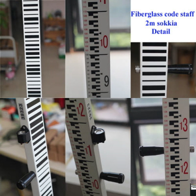 Invar Bar Code Staff 2mt